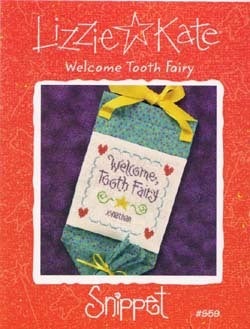Welcome Tooth Fairy | Lazy Daisy Stitching
